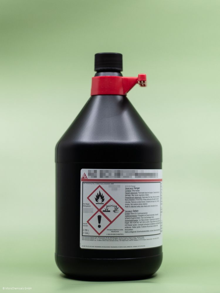 AZ und TI Fotolack, Positiv-, Negativ- und Umkehrlacke von MicroChemicals GmbH